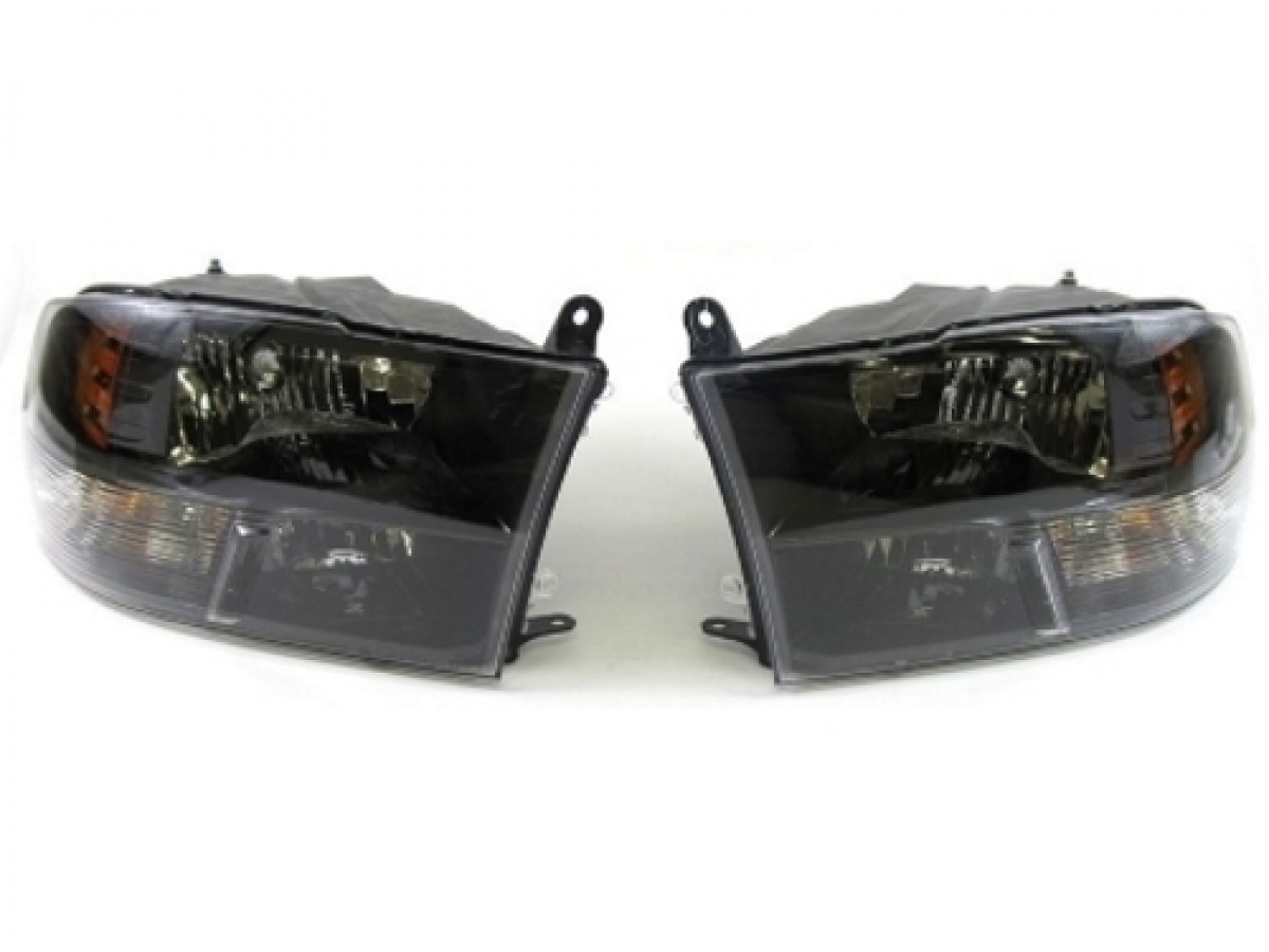 Buy Mopar Blacked Out Quad Headlamps - 68270496AE-68270497AE | Mopar ...
