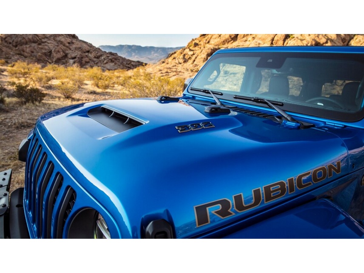 Buy Mopar Hood Side Decal Rubicon Black Bronze - 6BM45WUPAB | Mopar ...