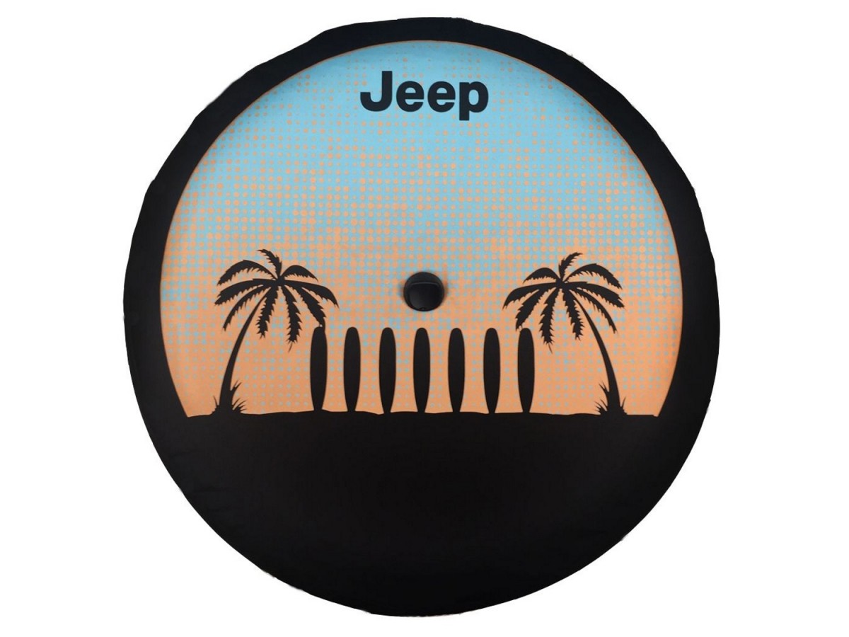 Buy Mopar Spare Tire Cover - Cali/Coastal - 82215431AB | Mopar Original ...