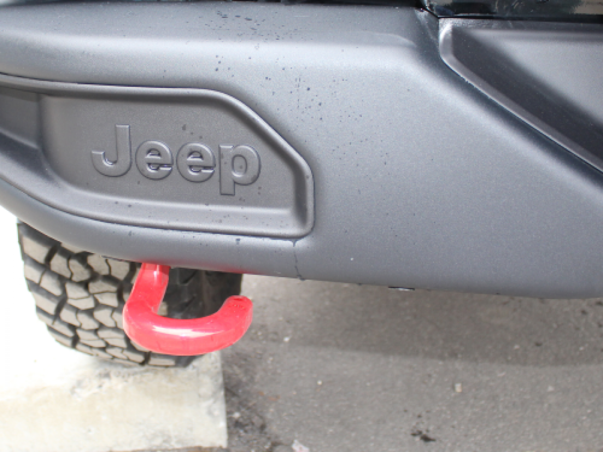 Buy Mopar Tow Hooks Rear Red Rubicon 10th Anniversary - 10AREARHOOKKIT ...
