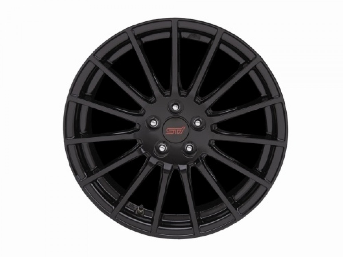 Subaru Wheel - 17" STI Black Alloy (Part No: 28111CA060)
