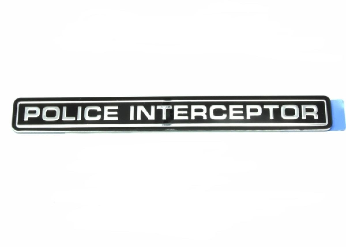 Genuine Ford Police Interceptor Badge - XW7Z-5442528-AC | Levittown Ford
